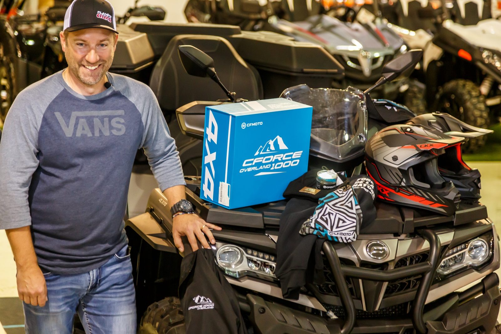 CFMOTO Canada contest: presentation of the CFORCE 1000 Overland prize ...