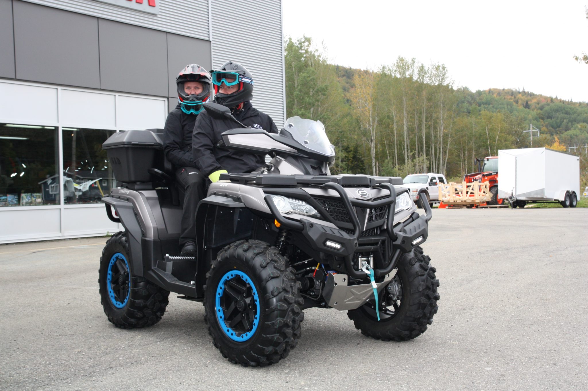 CFMOTO Canada contest: presentation of the CFORCE 1000 Overland prize ...