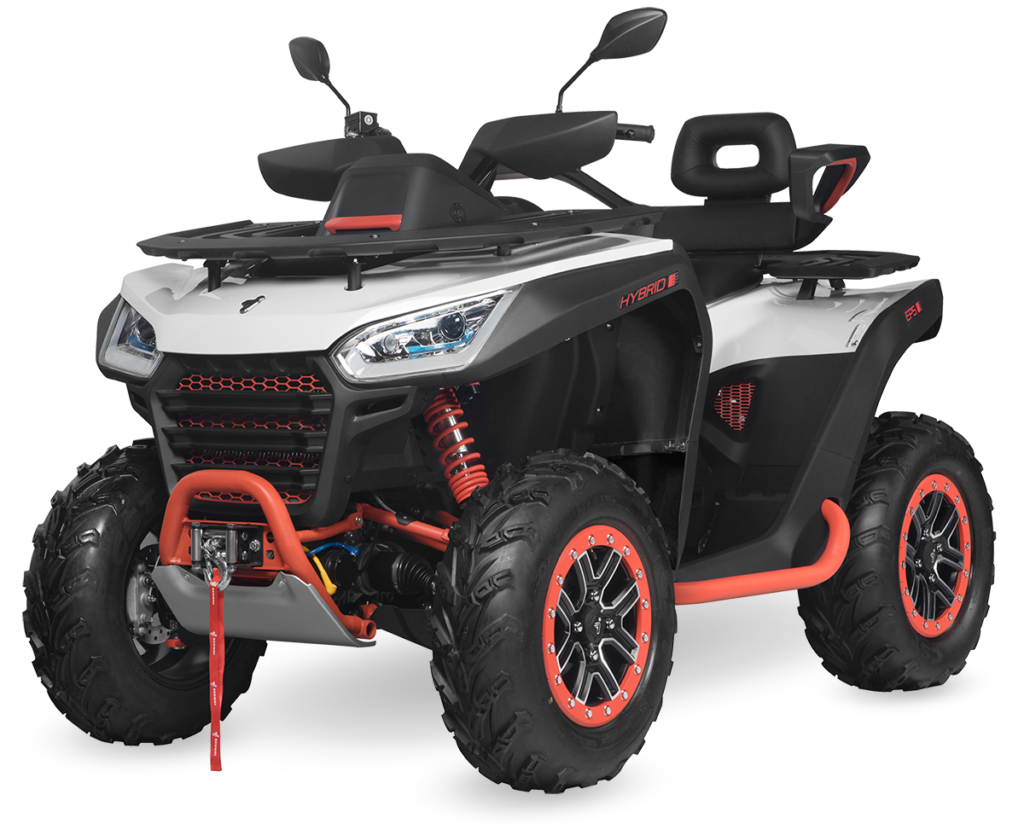 Electric, hybrid or gas-powered quads - which is the future?