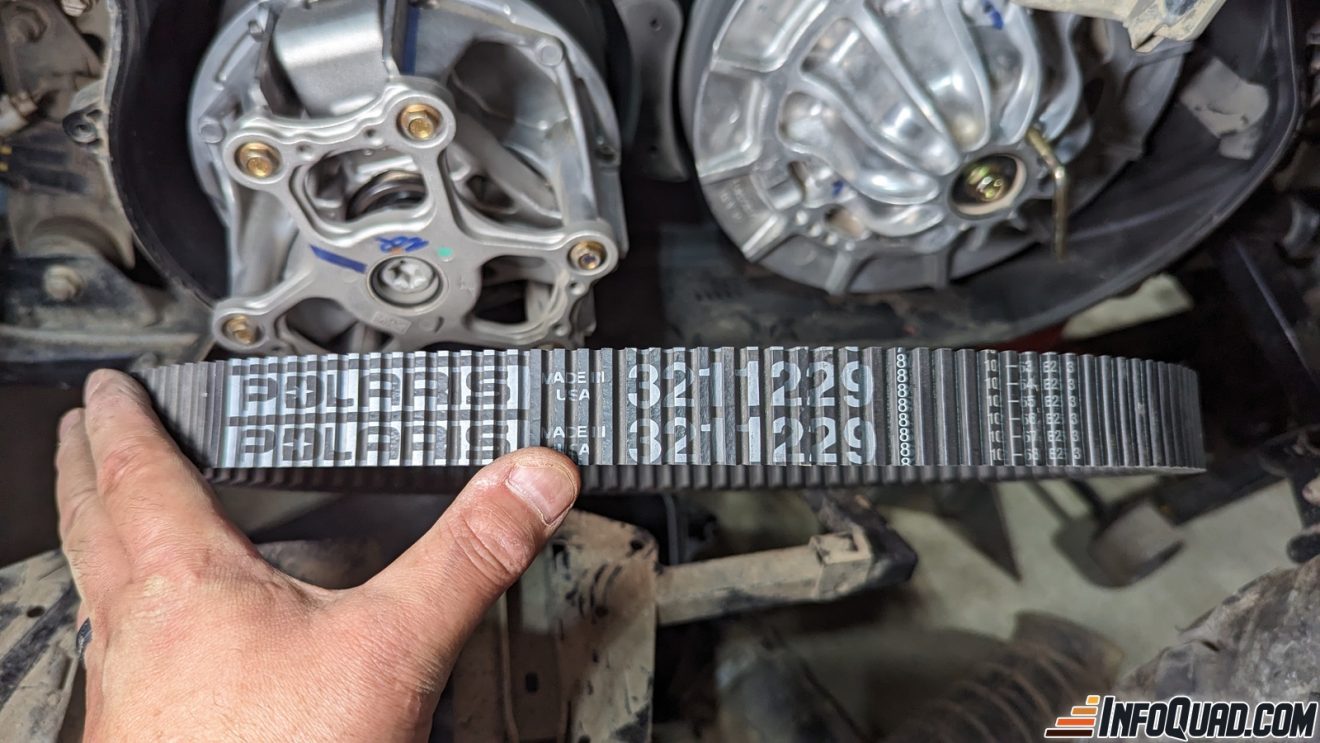 How to change the belt on a Polaris Sportman 570 ATV - Magazine ...